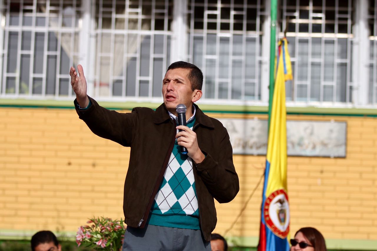 Alcalde de Chía anunció ampliación de la Institución Educativa José ...